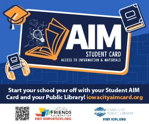 AIM for a Great School Year | Iowa City Public Library