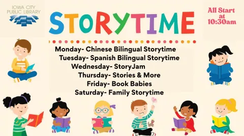 Storytimes Return for the Fall – Join Us for Early Literacy Fun! | Iowa ...