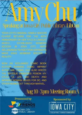 Amy Chu - featured speaker at LibCon! | Iowa City Public Library