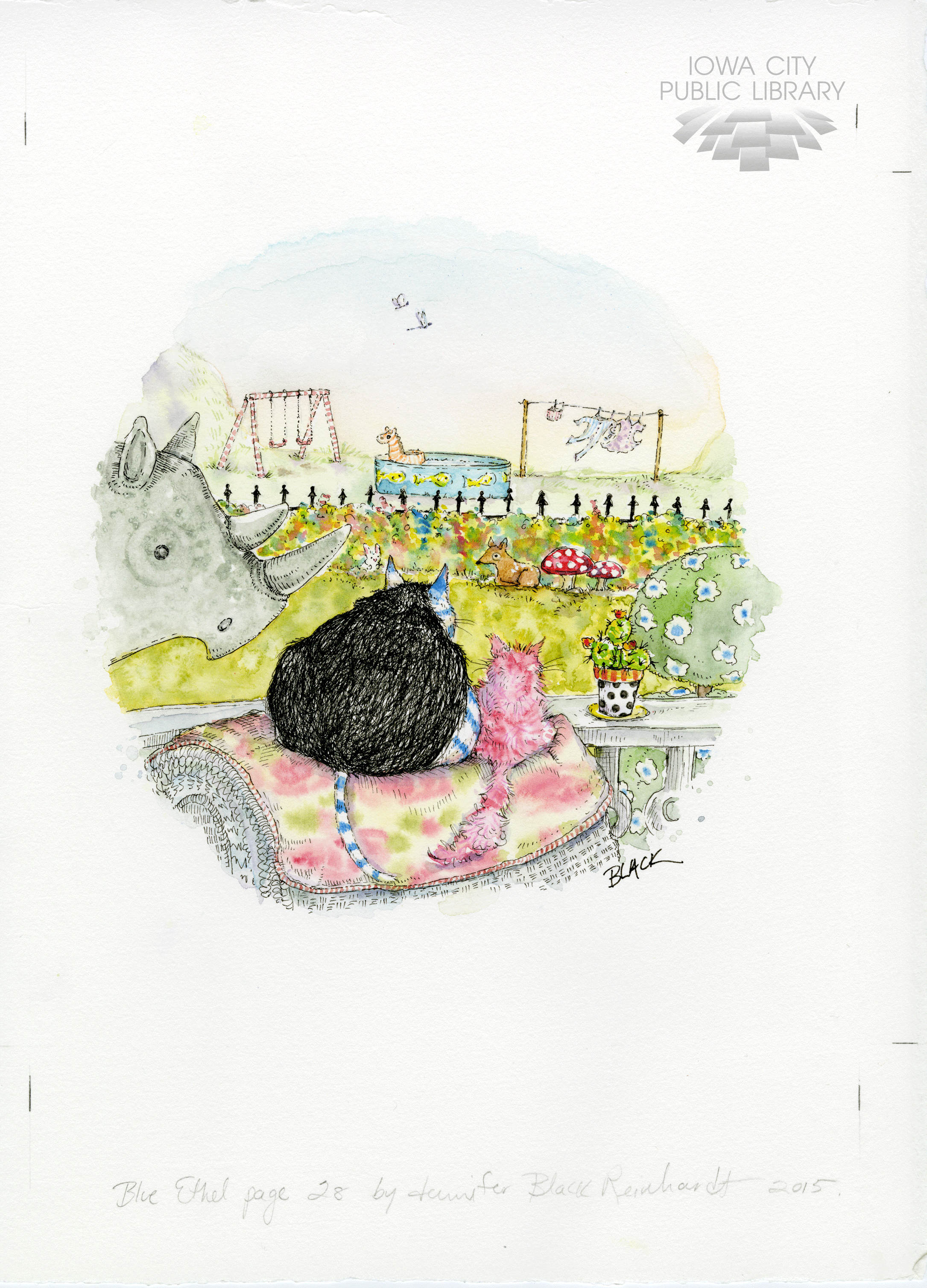 Westgate Collection of Original Children’s Book Art | Iowa City Public ...