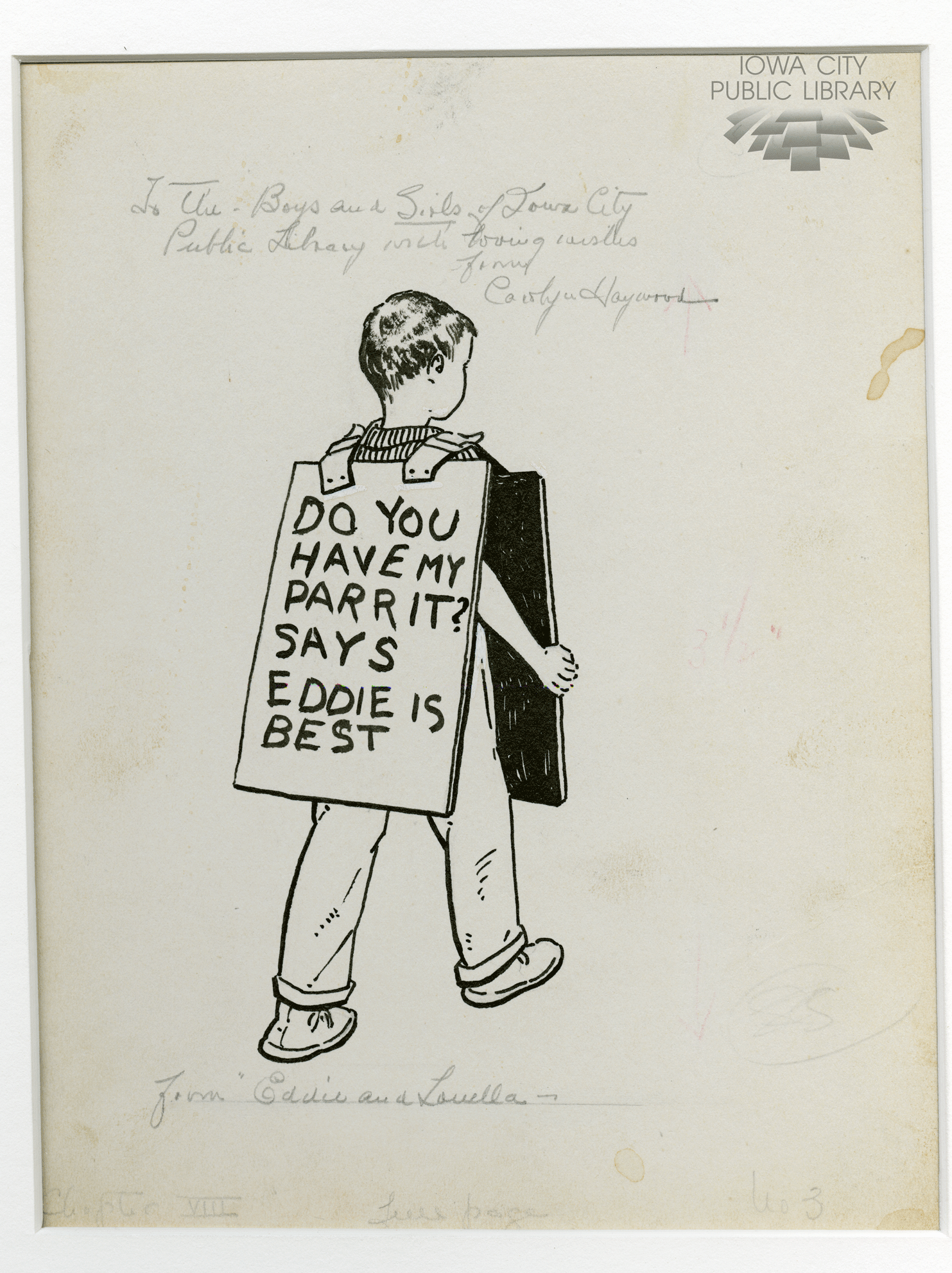 Westgate Collection of Original Children’s Book Art | Iowa City Public ...